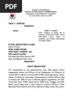 Certificate of Detention - Las Piñas City | PDF | Law Enforcement ...
