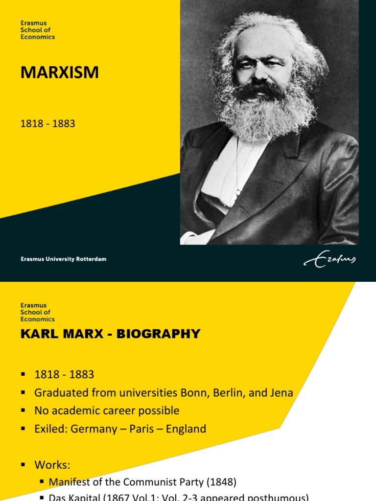 Karl Marx: His Life, Theories of Historical Materialism and Capitalism ...