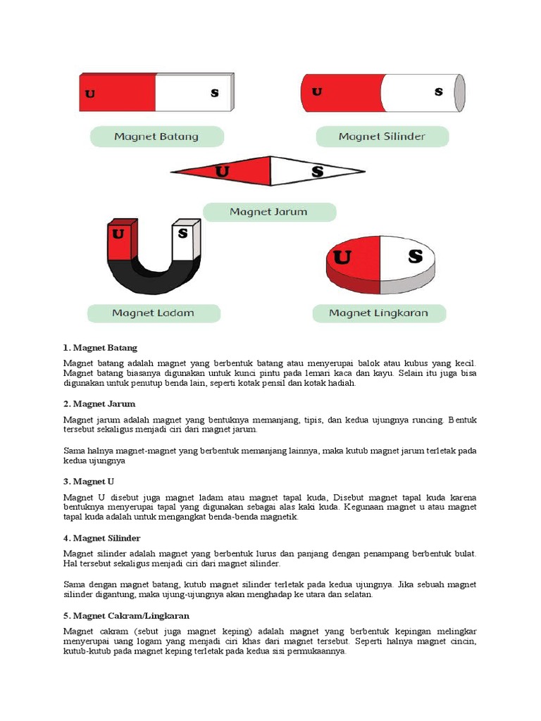 5 Jenis Magnet | PDF