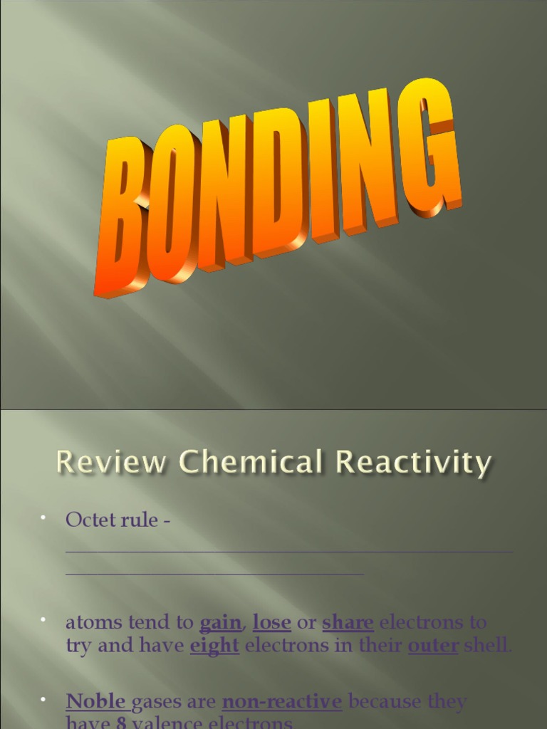 Ionic and Covalent Bonding Explained | PDF | Ion | Ionic Bonding