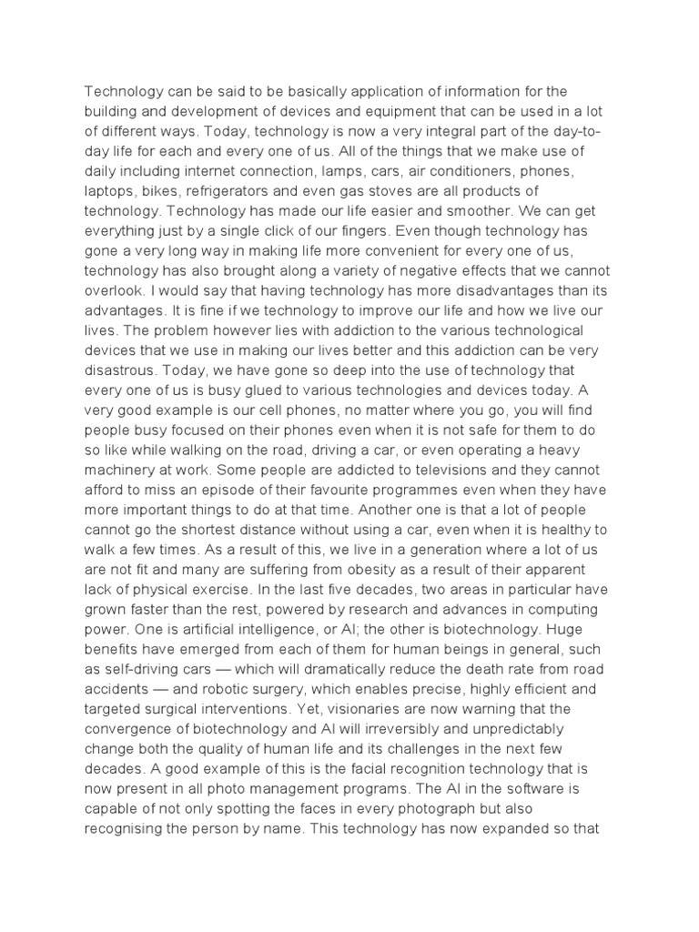 Ted Talk | PDF | Artificial Intelligence | Intelligence (AI) & Semantics