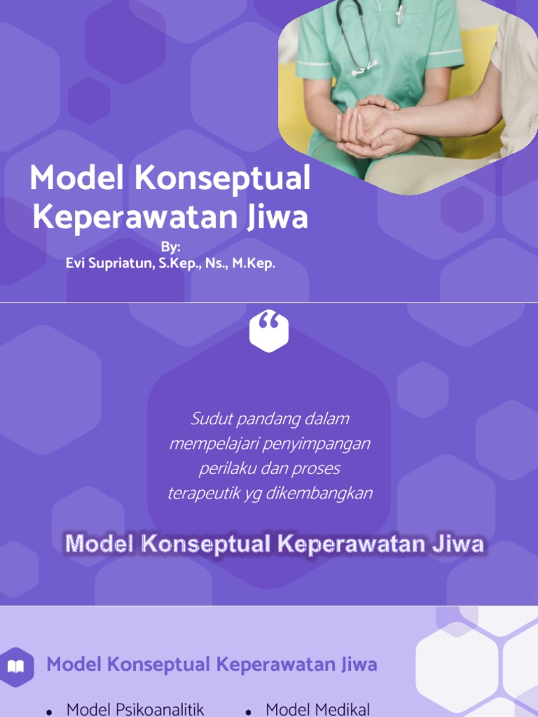 Model Konseptual Keperawatan Jiwa | PDF