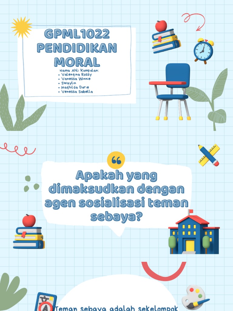 Topik 5 9 Dis 2021 Agen Sosialisasi Agen Sosialisai Teman Sebaya | PDF
