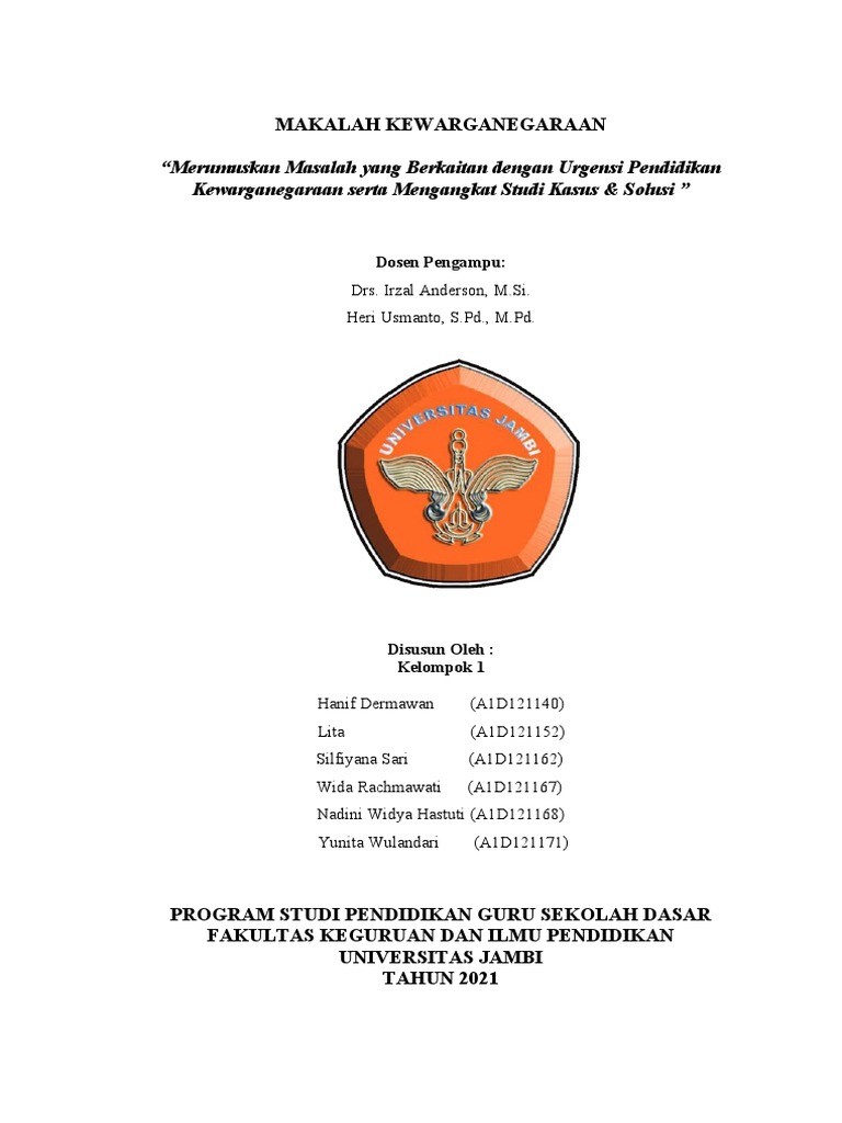 Makalah Kewarganegaraan Kel 1 | PDF