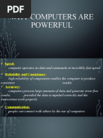 Lesson 2 Applications of ICT (Computers) in Our Daily Lives | PDF ...