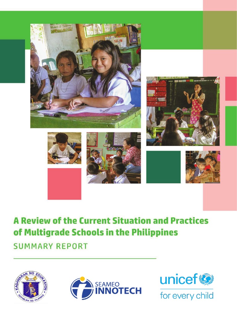 Summary Report Review of The Current Situation and Practices of PHL ...