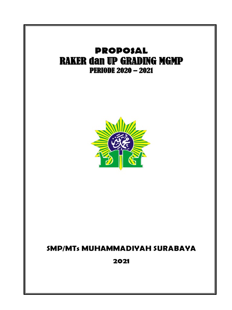 Proposal Kegiatan Upgrading | PDF