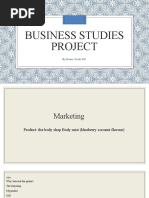 The Body Shop: Mission Statement: "A Company With A Difference" and The ...