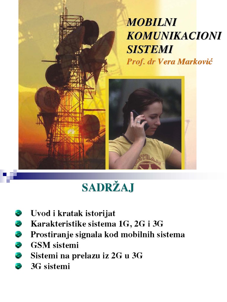 Vera Markovic - Mobilni Sistemi | PDF