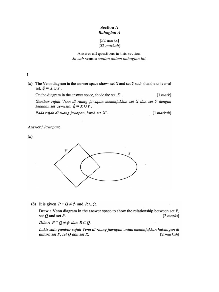 SPM 2020 Mathematics Paper 2 | PDF