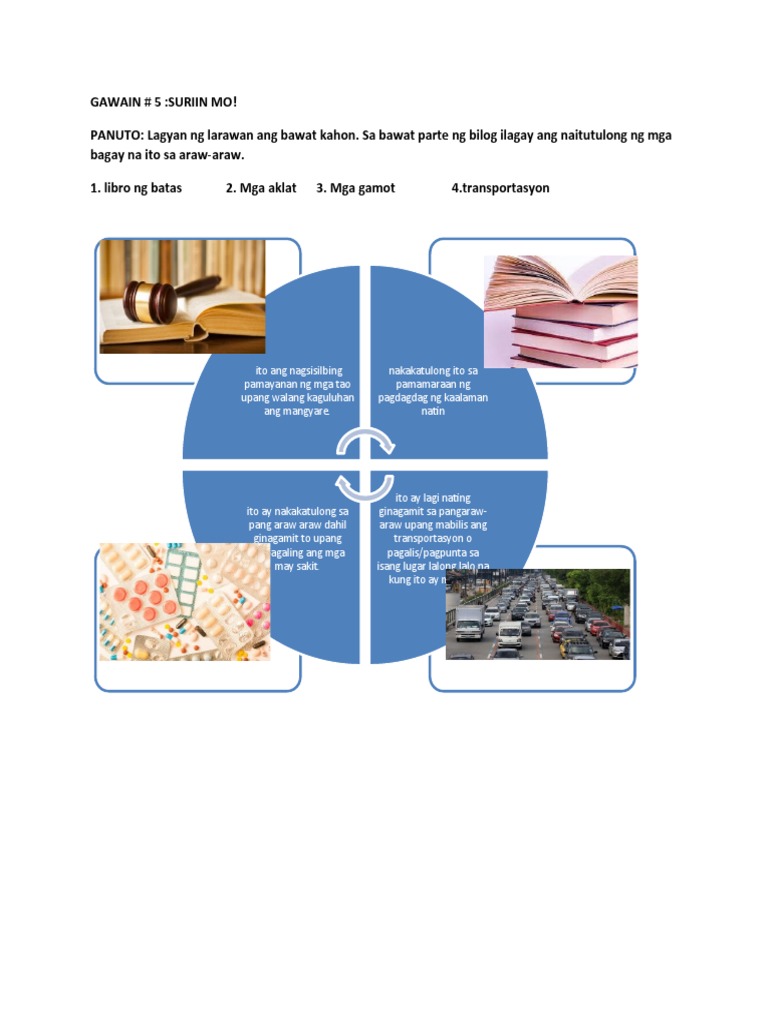 Activity Sheet For Third Grading | PDF