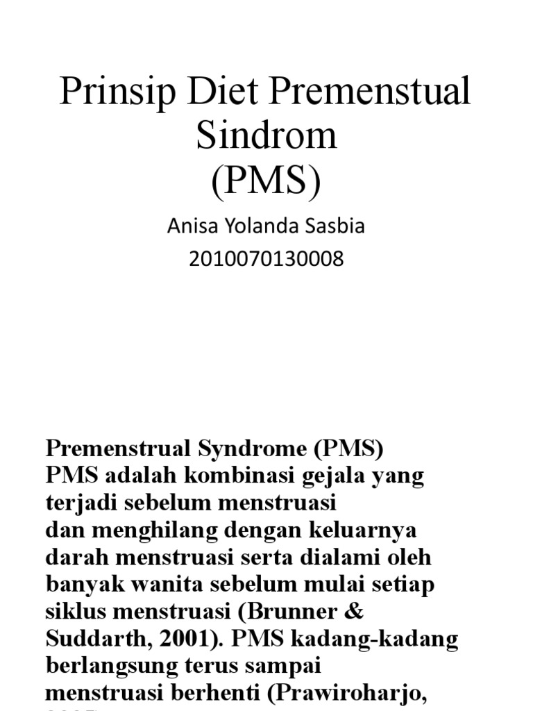 Panduan Diet untuk PMS | PDF | Kesehatan Holistik