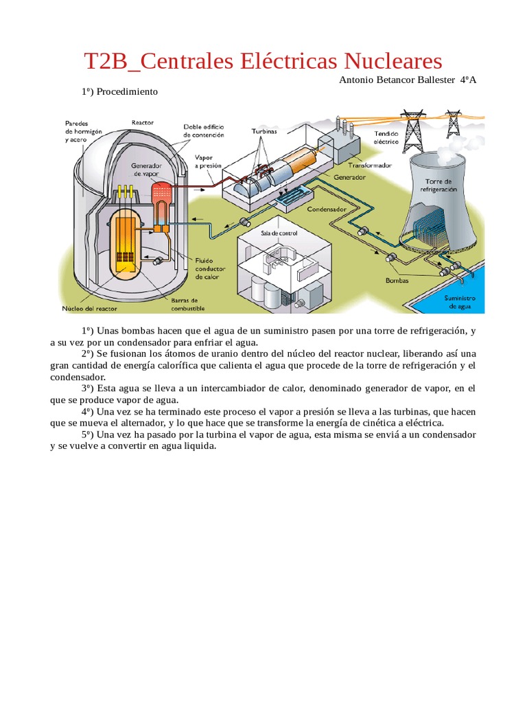 T2B - Centrales Electricas Nucleares | PDF