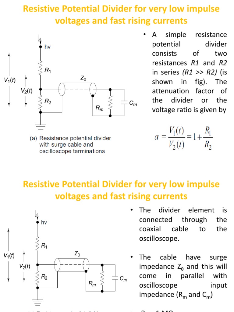 Impulse Voltage Measurement | PDF | Electromagnetism | Electricity