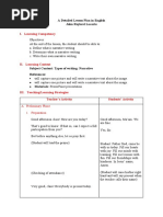 English Lesson Plan - Coordinating Conjunctions | PDF | Preposition And ...