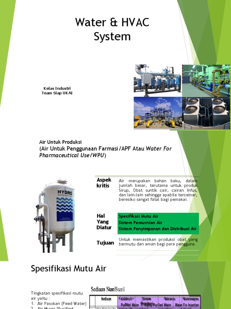 Industri - Water and HVAC System | PDF