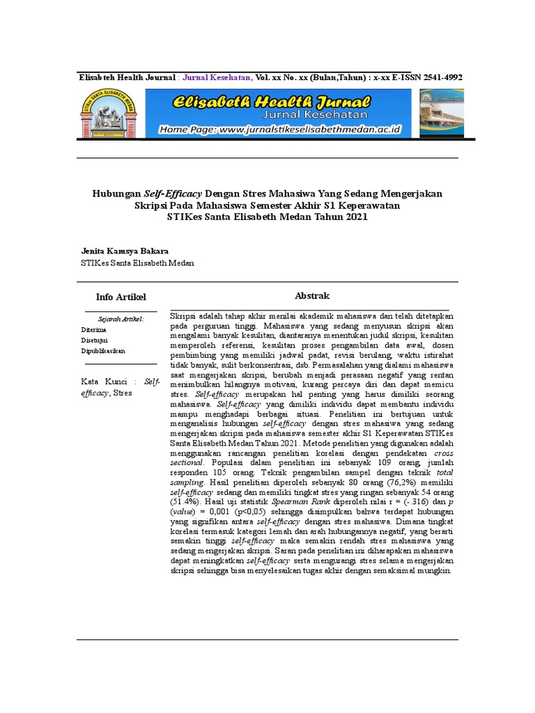 Nursing Students' Thesis Stress | PDF | Self-Improvement | Science & Mathematics