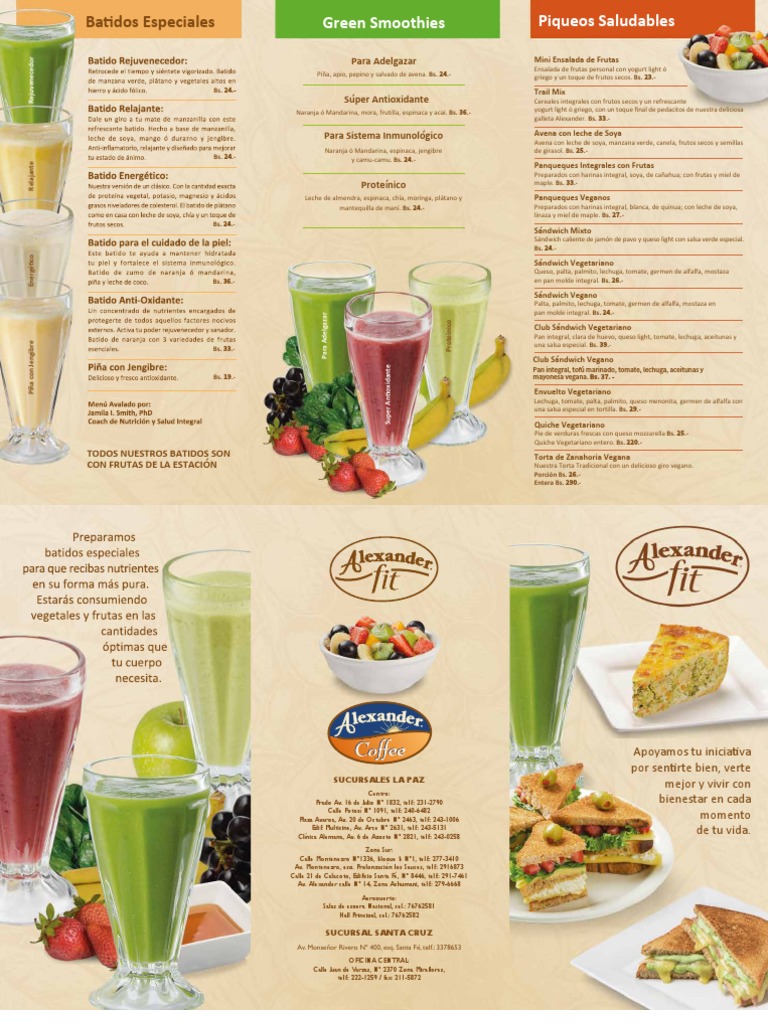 Menu FIT | PDF | Alimentos | Cocina