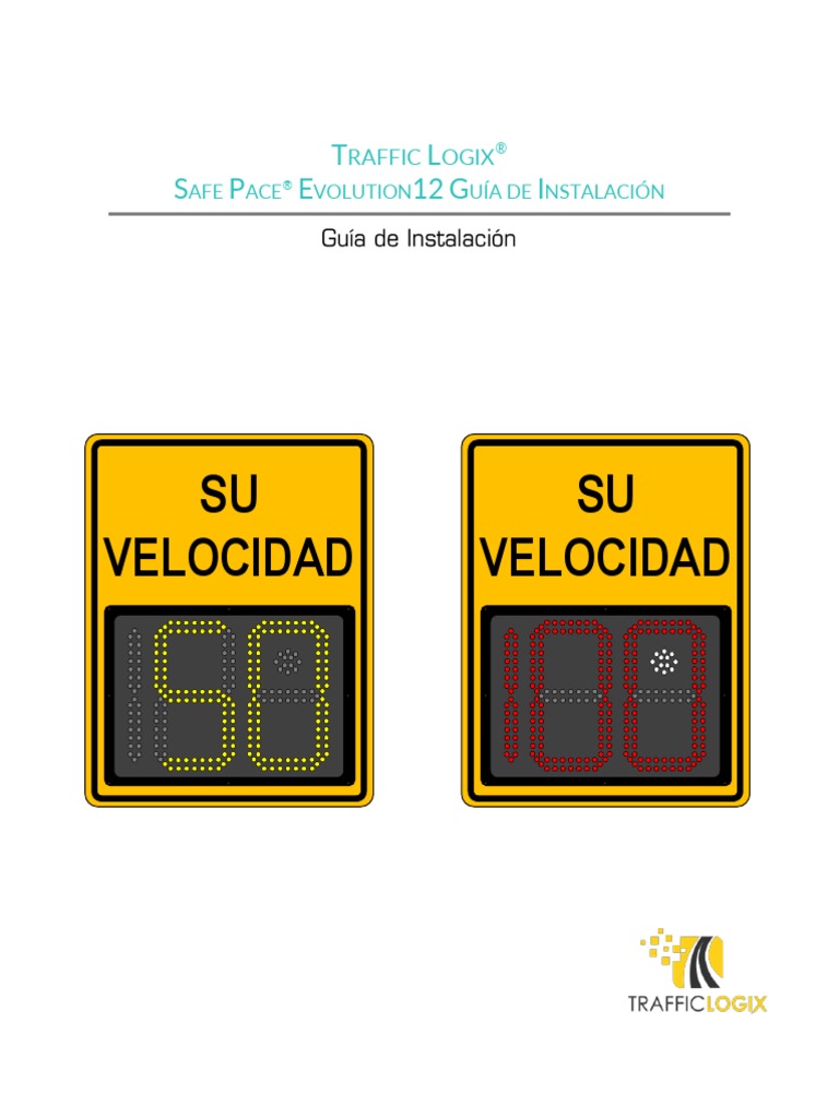 SafePace Evolution 12 Installation Guide v1.1 (Spanish) | PDF | Tornillo