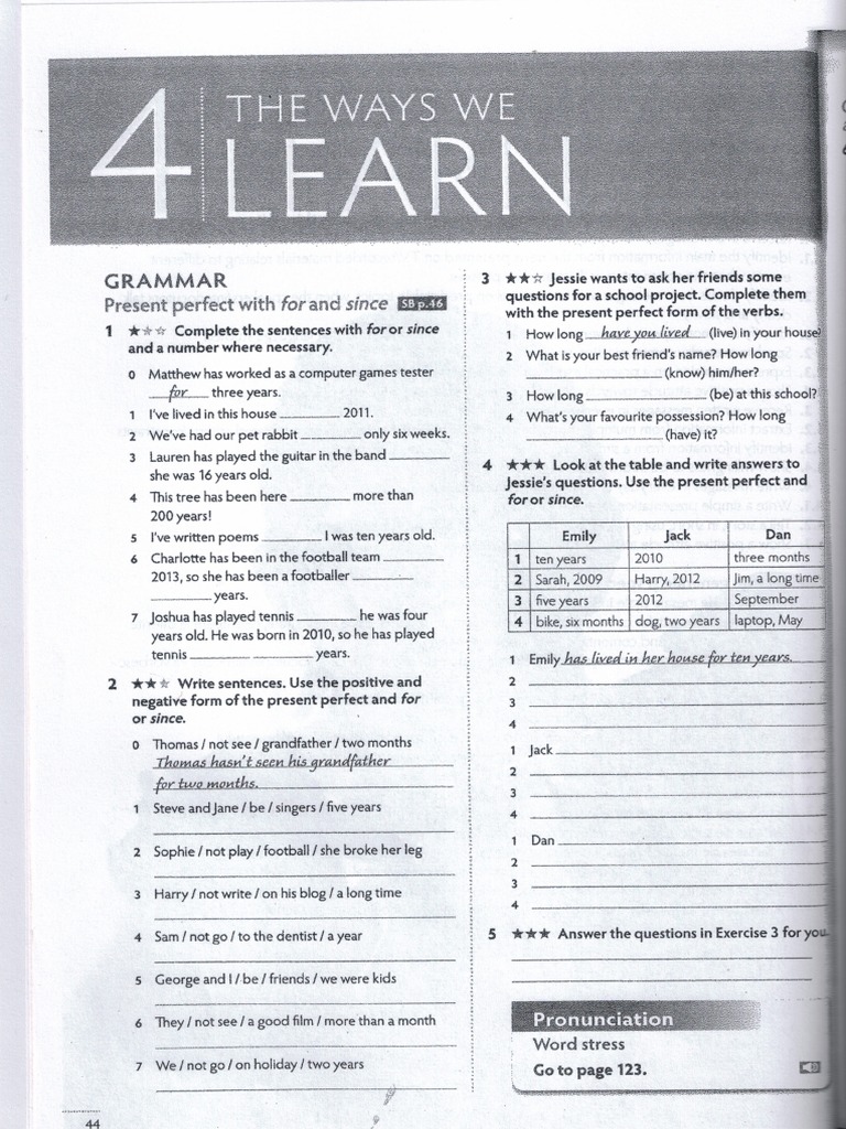 Present Perfect 3 | PDF