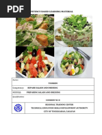 Progress Chart Cookery NC Ii | PDF | Business