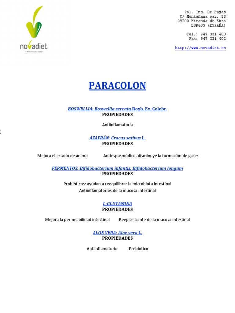 Paracolon | PDF