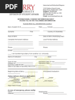 Biodata Form (Long) | PDF