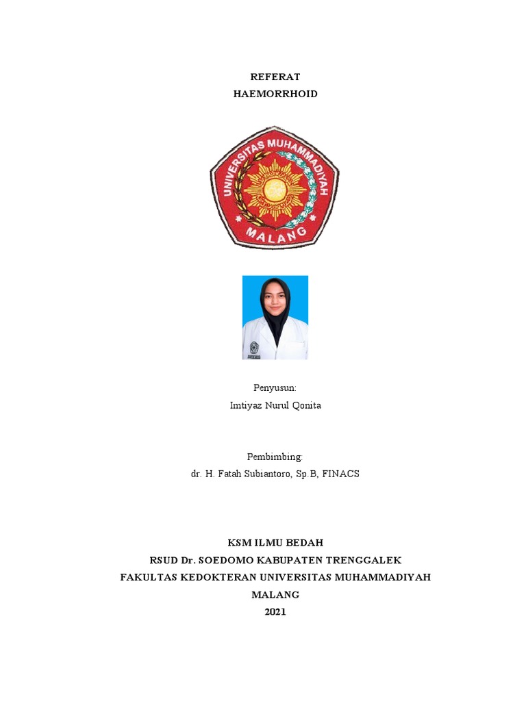 Referat Hemoroid | PDF