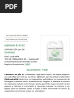 Ficha Tecnica Mastercop | PDF | Agua