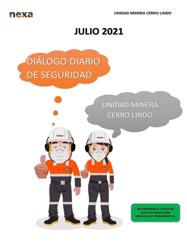 DDS - Julio 2021 | PDF | Seguridad y salud ocupacional | Lubricante