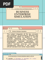Business Enterprise Simulation Quarter 3 - Module 4 - Introduction of ...