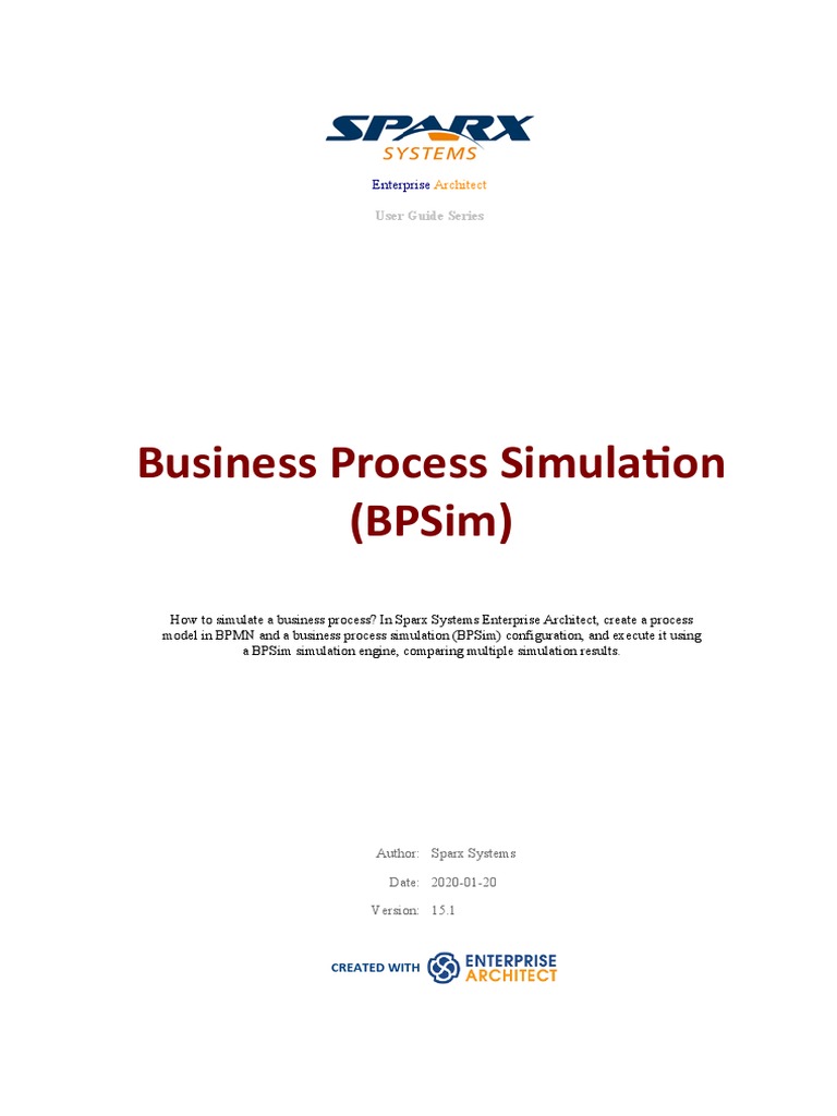 Business Process Simulation Bpsim | PDF | Probability Distribution ...