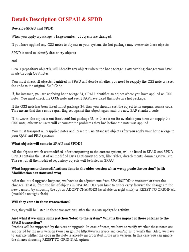 Details Description of SPAU & SPDD | PDF | Computing | Intellectual Works