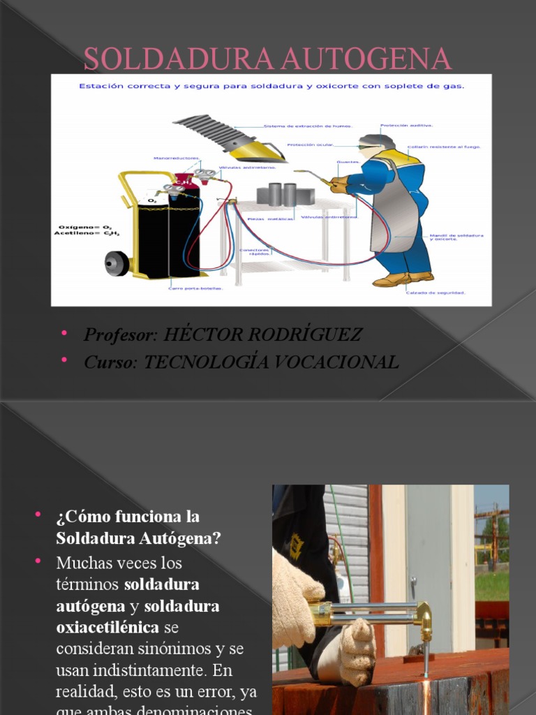 Introducción a la Soldadura Autógena | PDF | Construcción | Soldadura