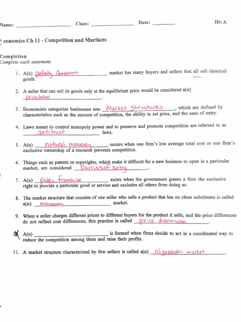 Economics CH 8 Review Questions | PDF