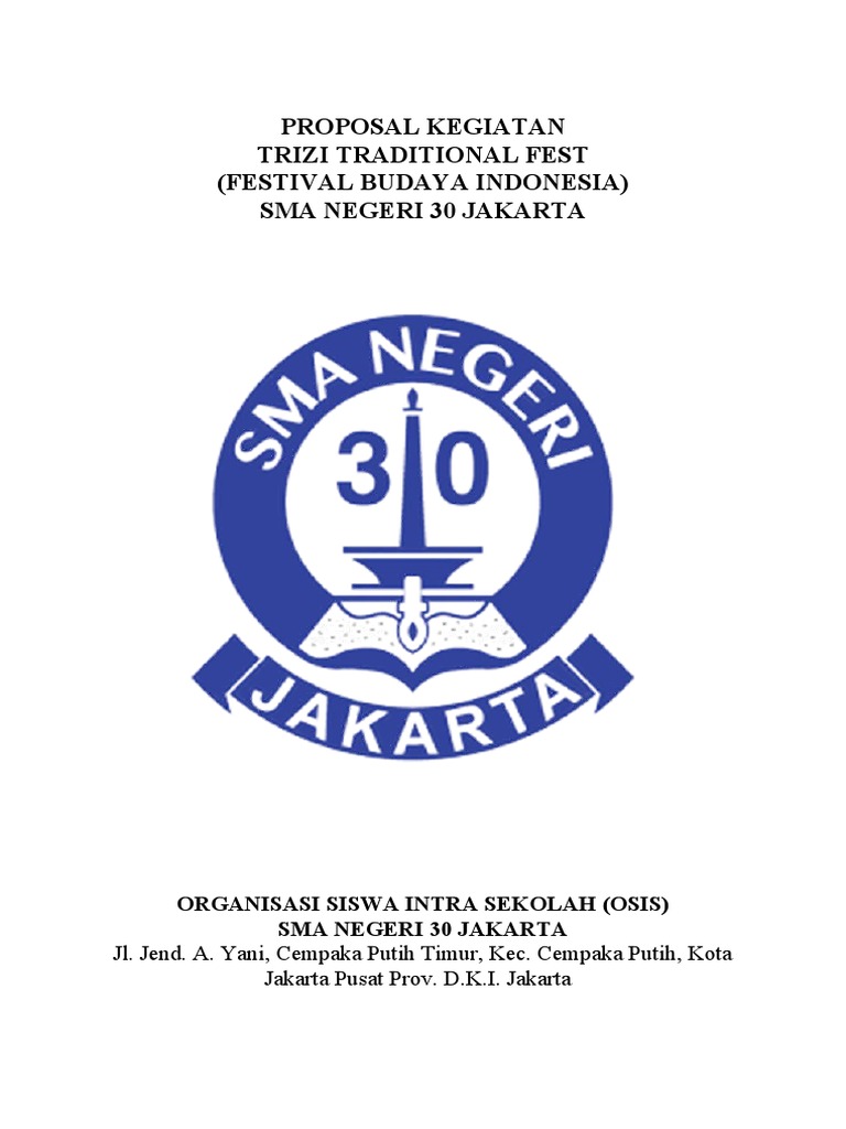 Proposal Kegiatan Program Kerja Sekbid Seni Dan Kreasi | PDF