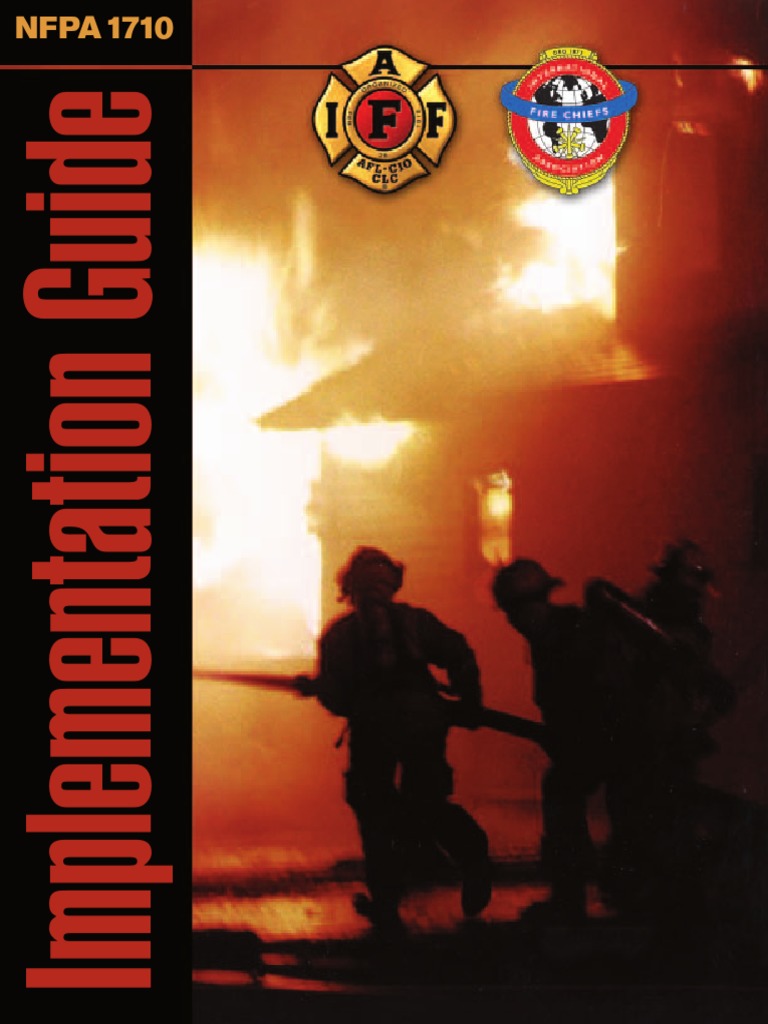 NFPA Implementation Guide | PDF | Firefighter | Firefighting