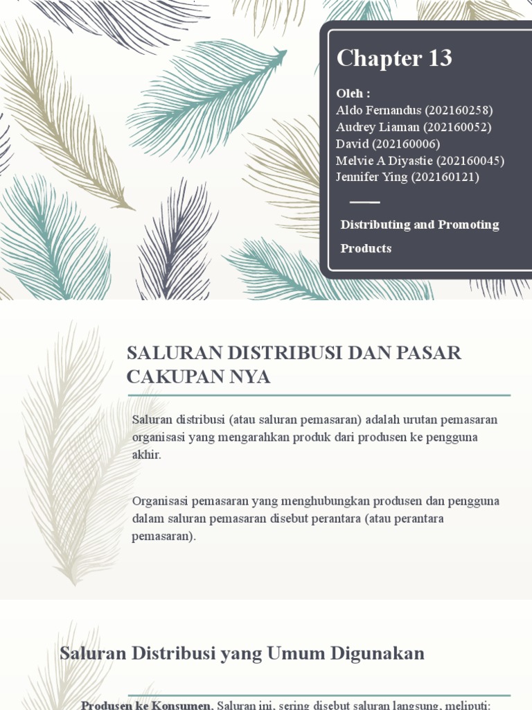 Bisnis Chapter 13 | PDF | Bisnis