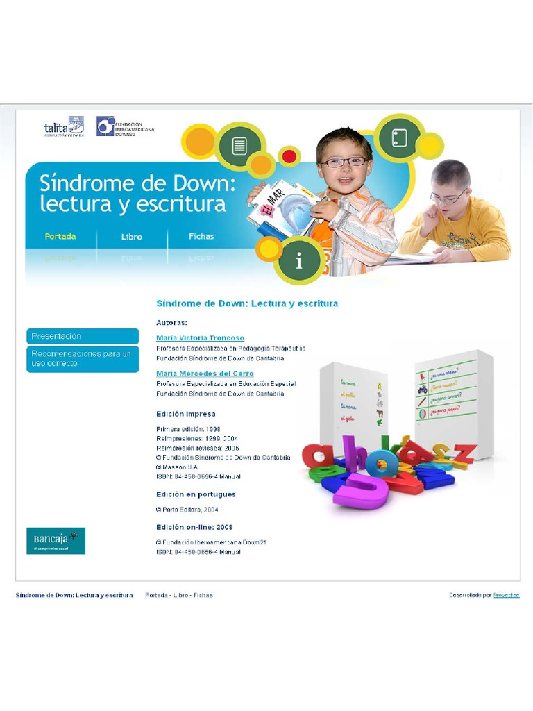 Libro Método Troncoso | PDF | Aprendizaje | Síndrome de Down