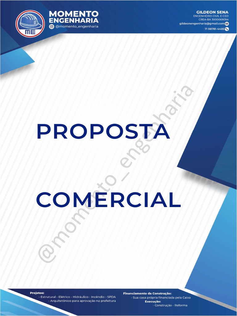 Modelo de Proposta Comercial | PDF