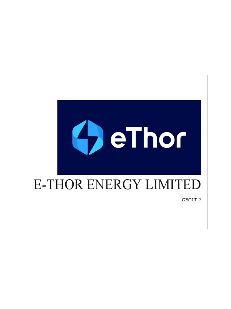 ETHOR | PDF | Electric Vehicle | Electric Car