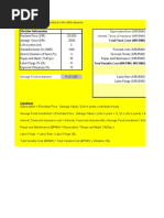 Landed Cost Sheet Excel Template | PDF