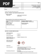 Palmolive Dishwashing Liquid SDS | PDF | Toxicity | Personal Protective ...