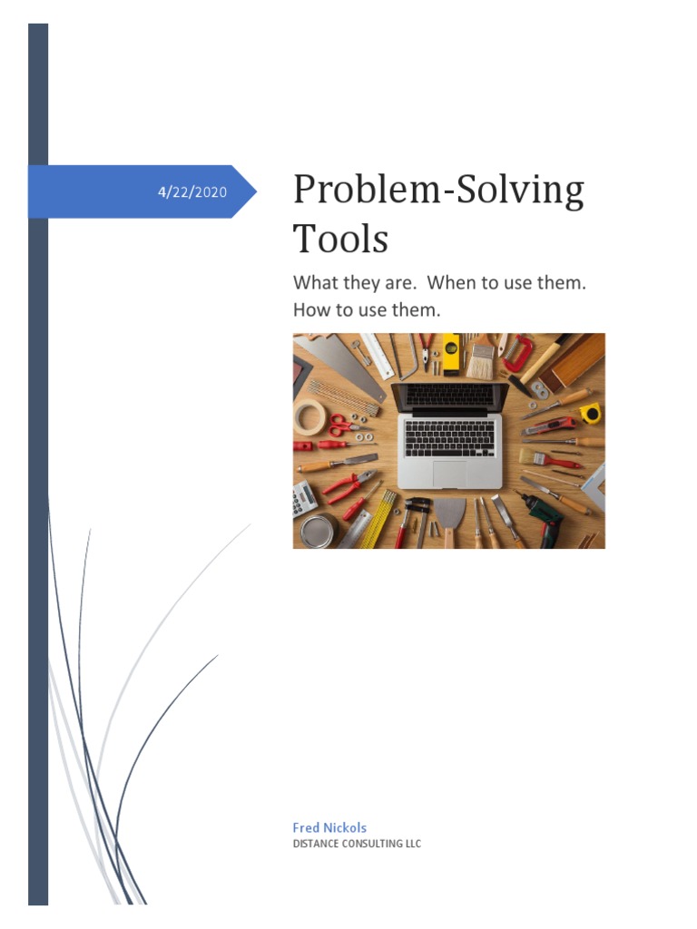 Problem Solving by 24 Management Tools | PDF | Scatter Plot | Brainstorming