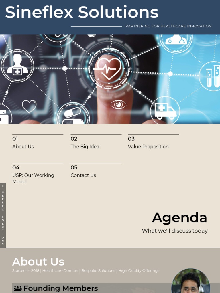 Partnering For Healthcare Innovation: S I N E F L E X S O L U T I O N S ...