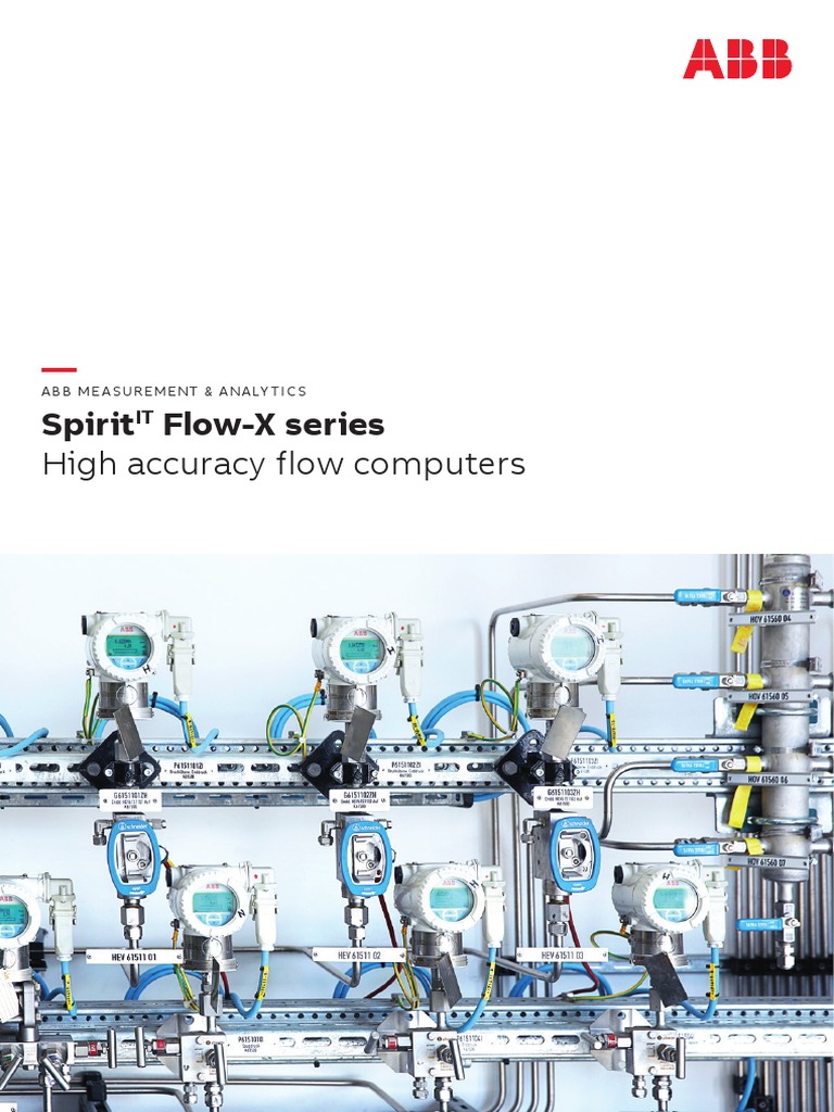 Spirit Flow-X Series: High Accuracy Flow Computers | Download Free PDF ...