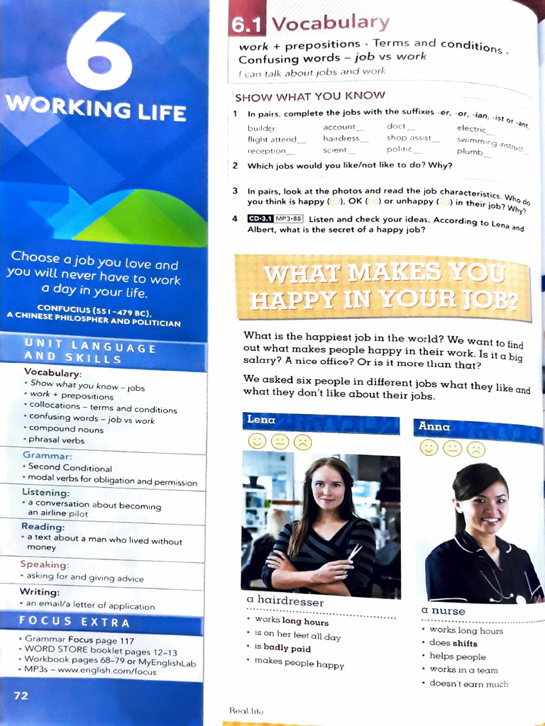 Focus 2 Unit 6 | PDF