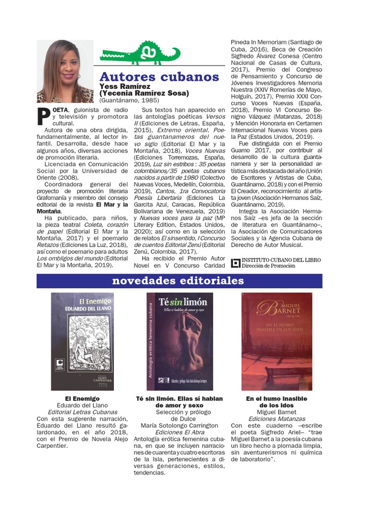 Yess Ramirez | Descargar gratis PDF | Cuba