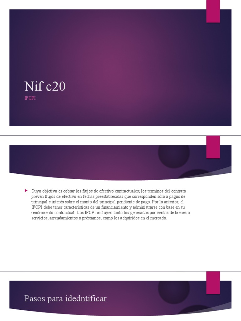 Nif c20 | PDF | Interés | Bancos