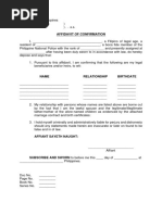 Affidavit-of-Confirmation-PNP (Applicant) | PDF